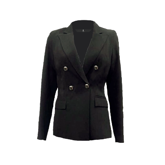 SACO NEGRO #7380 :: ROMA UNIFORMES